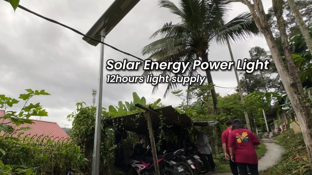 Lighting Rural Malaysia: Solar Street Lights - Solartech